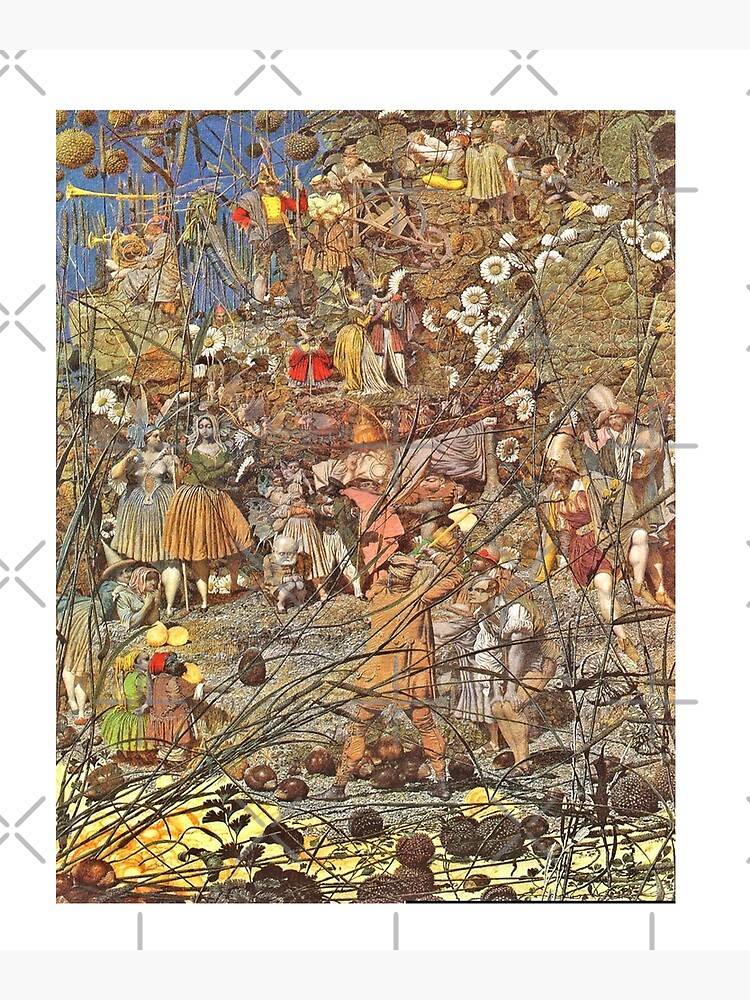 "Richard Dadd The Fairy Fellers Master Stroke" Art Print for Sale by ...