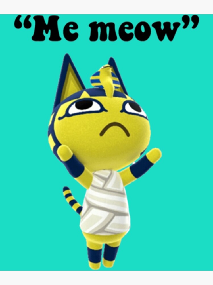 "Ankha with Catchphrase " Poster for Sale by DoYouLikeShops | Redbubble