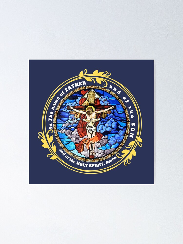 " The Holy Trinity, Trinitas" Poster for Sale by ADMG | Redbubble