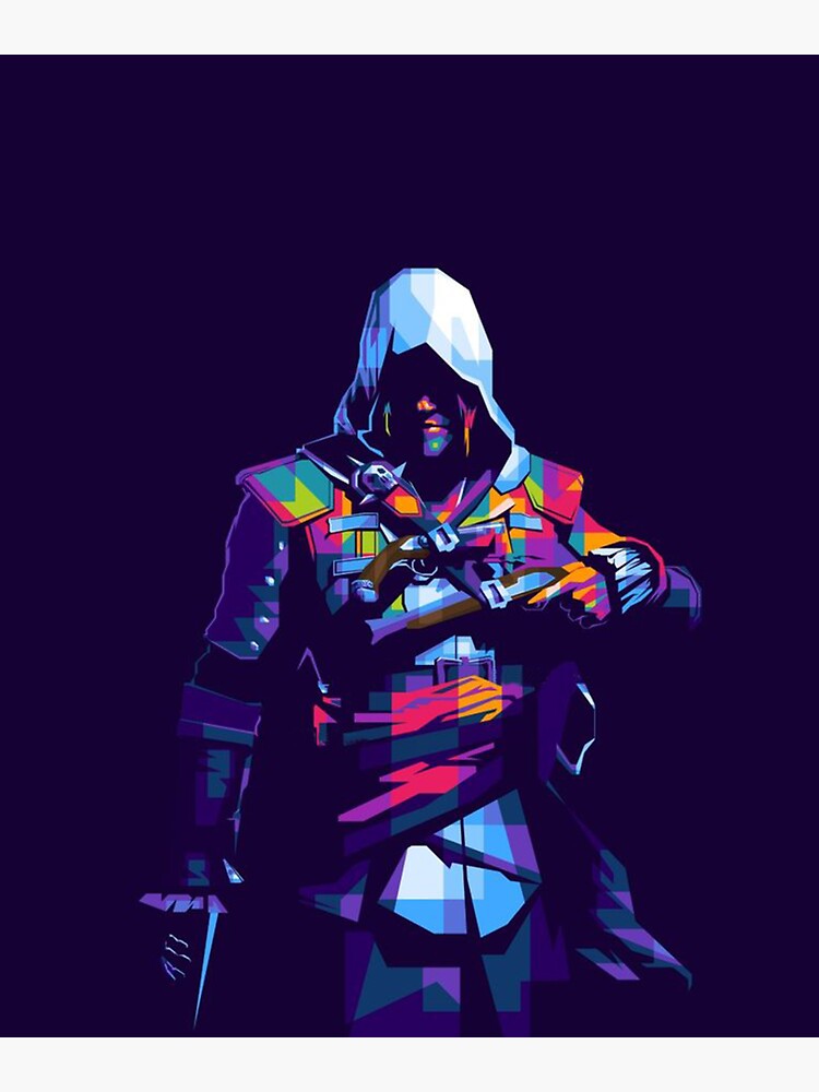 "pixel assassin" Sticker for Sale by AquaKona | Redbubble