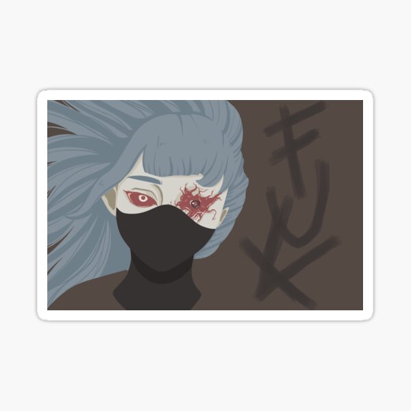 "Infected Anime Girl" Sticker by Avillustrate | Redbubble