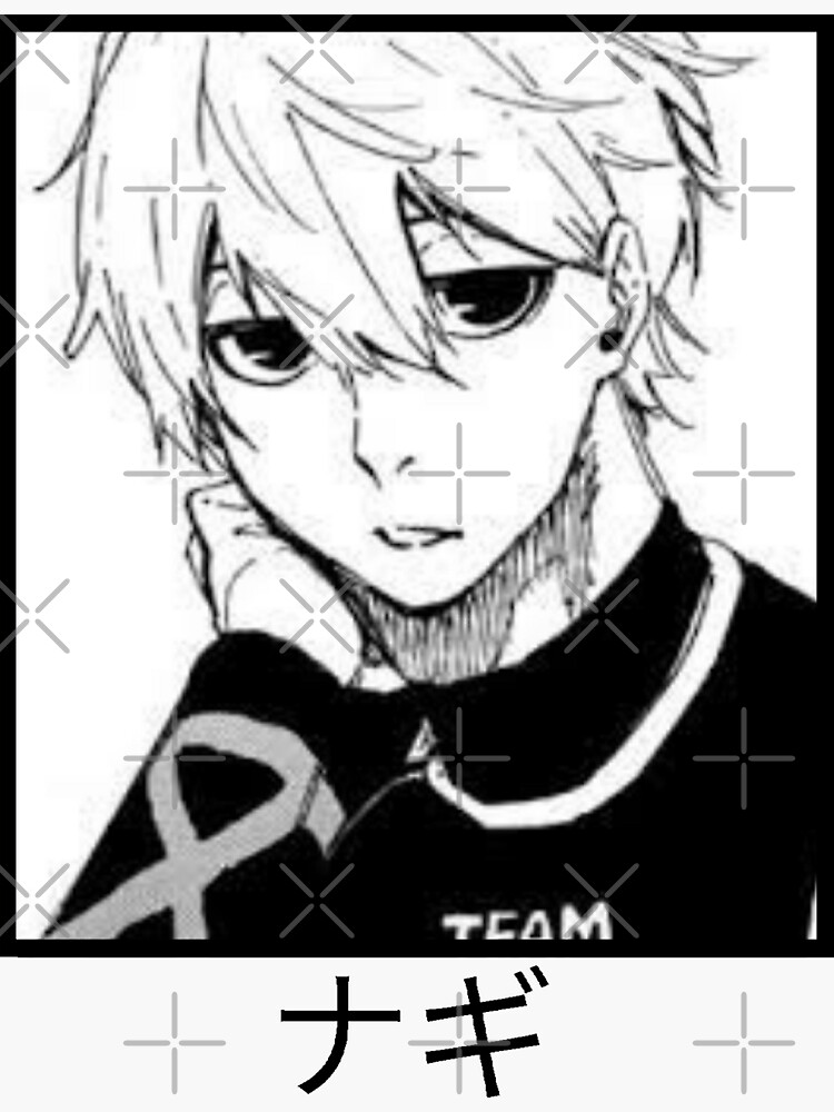 "Seishiro Nagi" Sticker for Sale by yoku-mieru | Redbubble