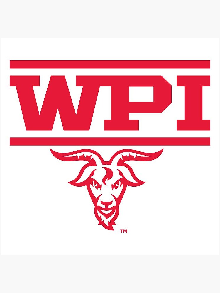 "WPI logo Sticker" Sticker for Sale by Laverka | Redbubble