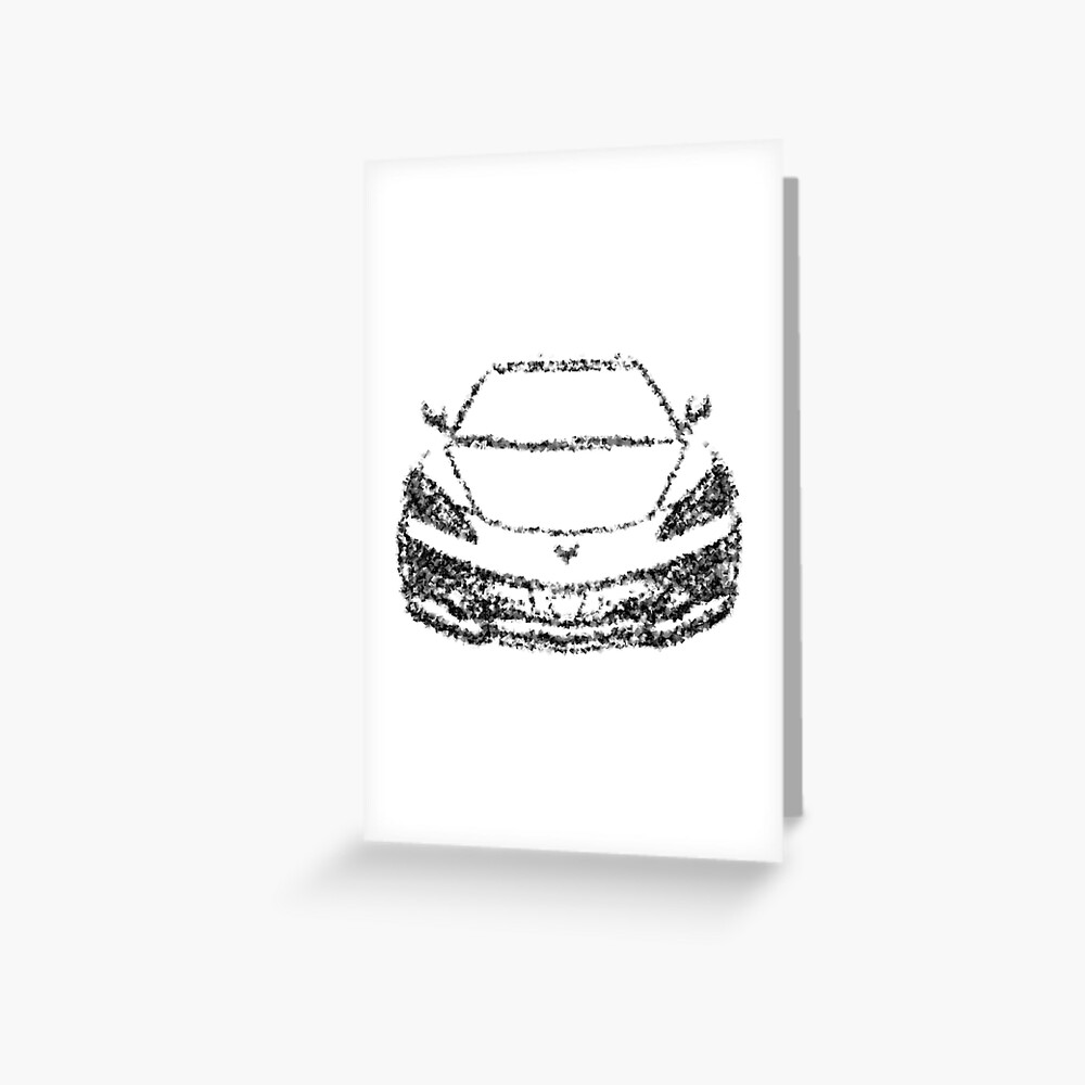 "Corvette C8 Black pixels" Greeting Card by MuscleCarLove | Redbubble