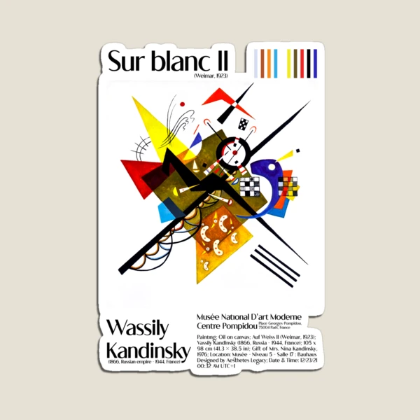 Kandinsky Sur Blanc Ii