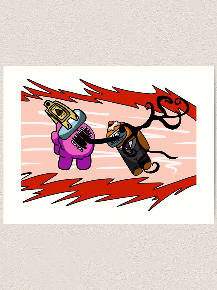 "Among us kill Animation drawing " Art Print for Sale by Lile-X | Redbubble
