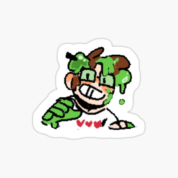 "dap me up! " Sticker for Sale by losercore | Redbubble