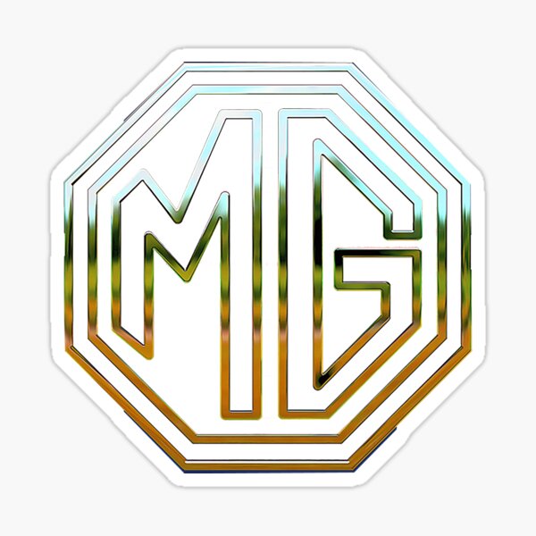 "The MG" Sticker by Memoryvault | Redbubble