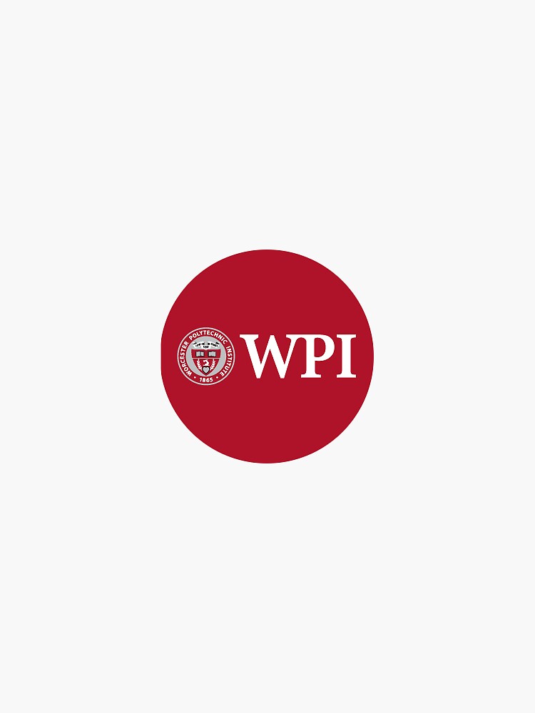 "Circle WPI logo" Sticker for Sale by Laverka | Redbubble