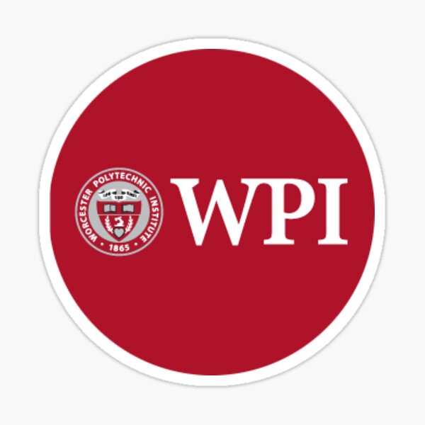 "Circle WPI logo" Sticker for Sale by Laverka | Redbubble