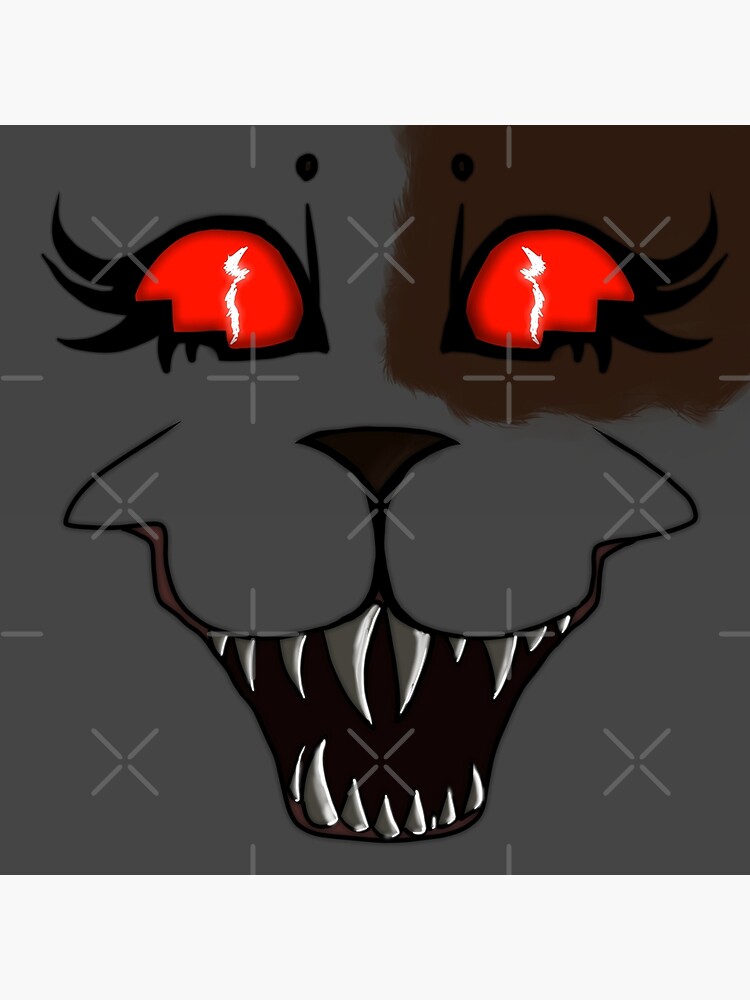 "DSAF Vanny Face" Poster by Raggle-Taff-87 | Redbubble