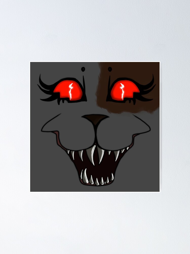 "DSAF Vanny Face" Poster by Raggle-Taff-87 | Redbubble
