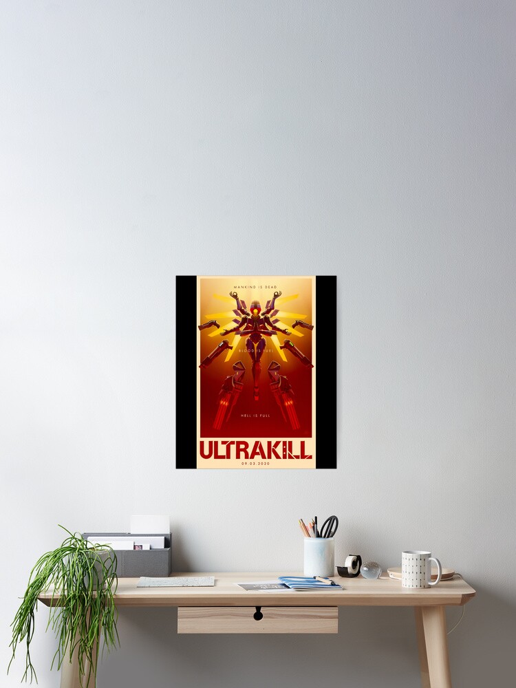 "ULTRAKILL Essential " Poster for Sale by montgomeryl | Redbubble