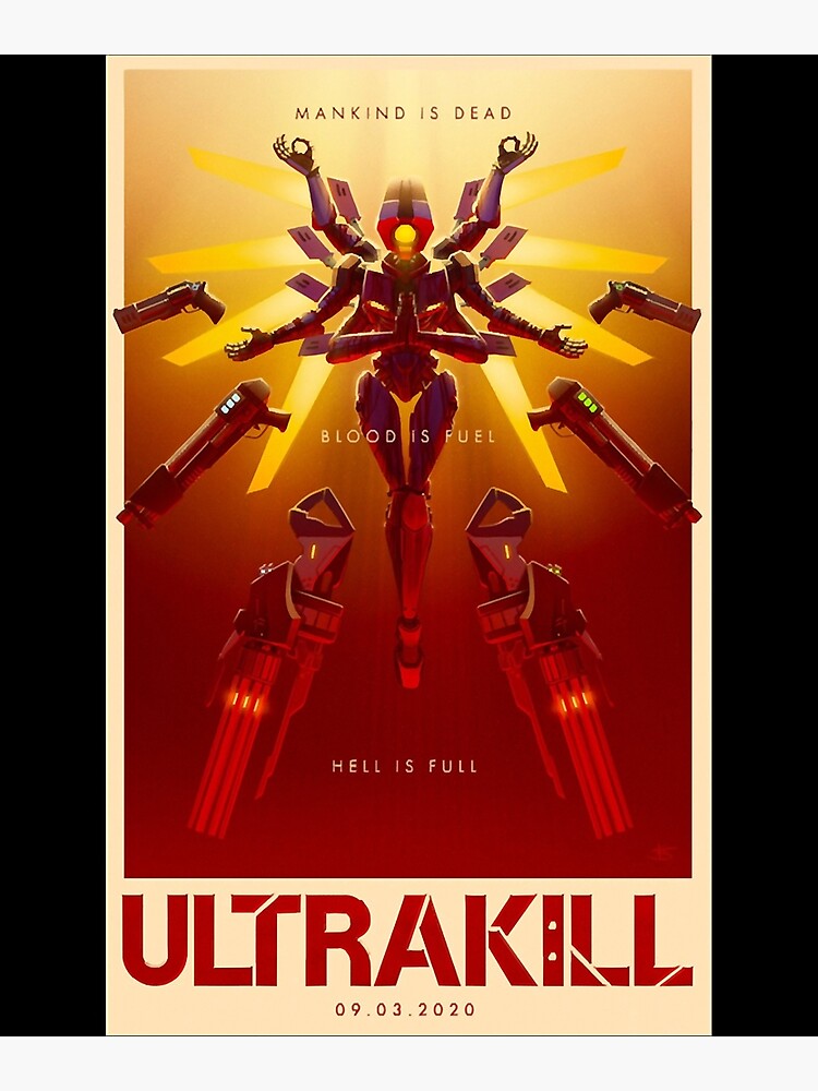 "ULTRAKILL Essential " Poster for Sale by montgomeryl | Redbubble