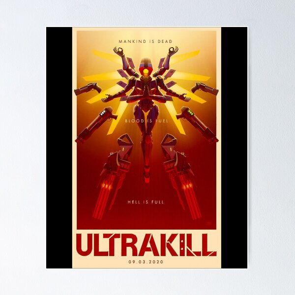 "ULTRAKILL Essential " Poster for Sale by montgomeryl | Redbubble