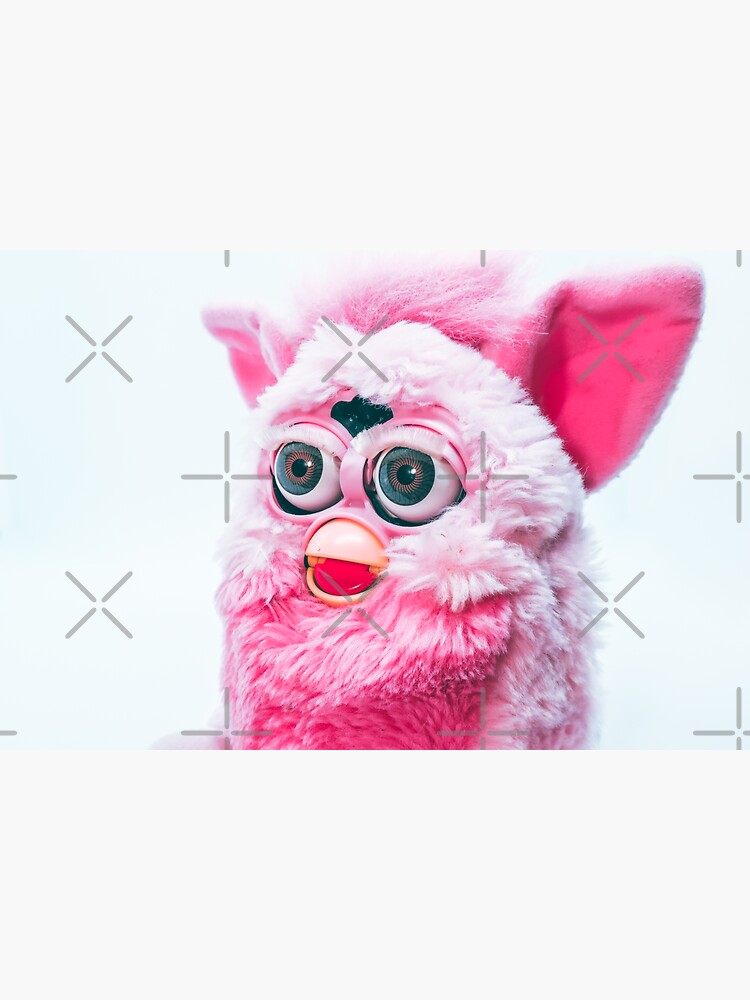 "Angelic Pink Furby " Sticker for Sale by FurbyFun | Redbubble