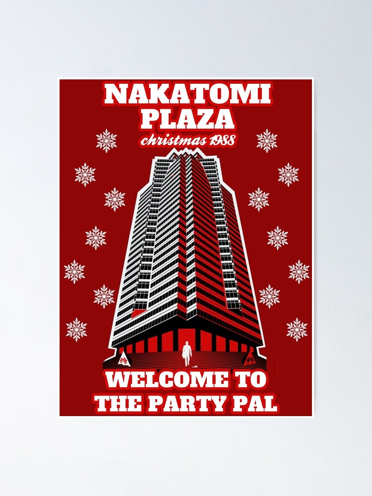"Nakatomi Plaza 1988" Poster for Sale by American Artist | Redbubble
