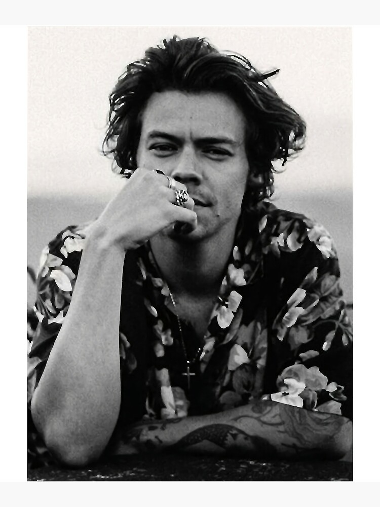 "Black White Harry Handsome" Poster for Sale by ThyThang | Redbubble