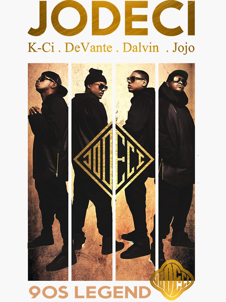 "Jodeci Band For Fans" Sticker for Sale by NathenSpen | Redbubble