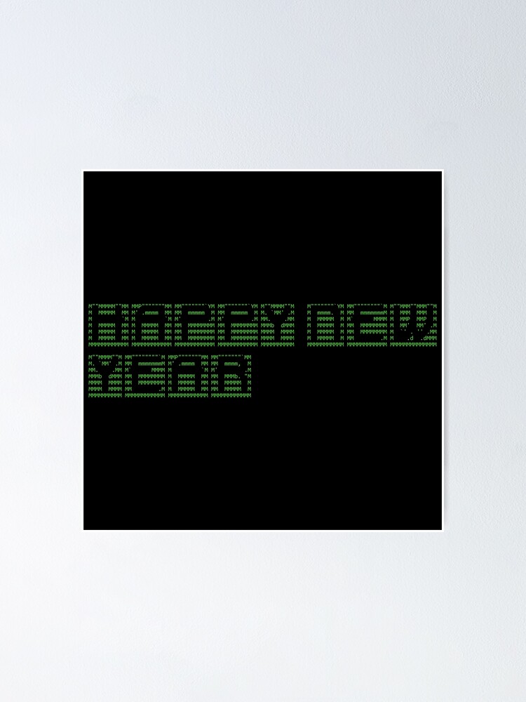 "Happy New Year Ascii" Poster by typo-n-quotes | Redbubble