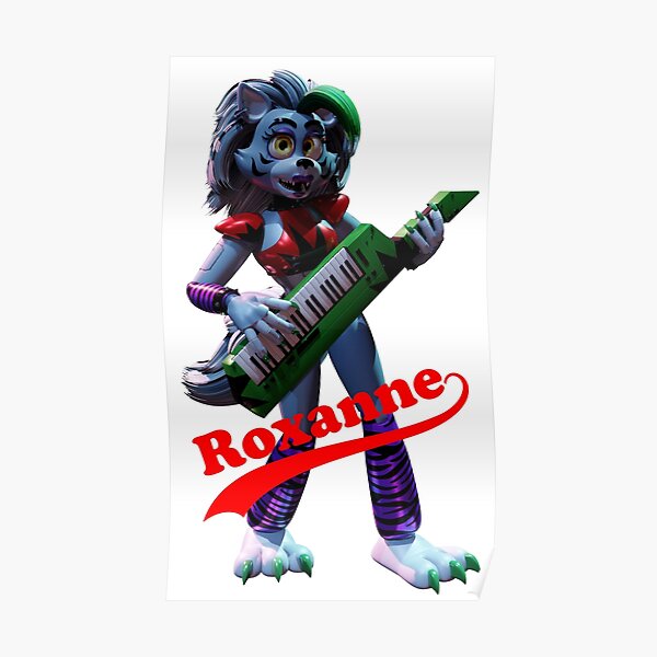 "roxanne wolf" Poster for Sale by MomenGHarib | Redbubble