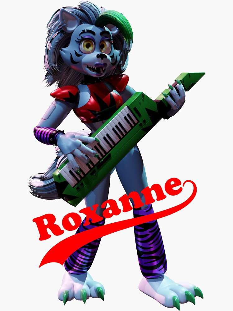 "roxanne wolf" Sticker by MomenGHarib | Redbubble