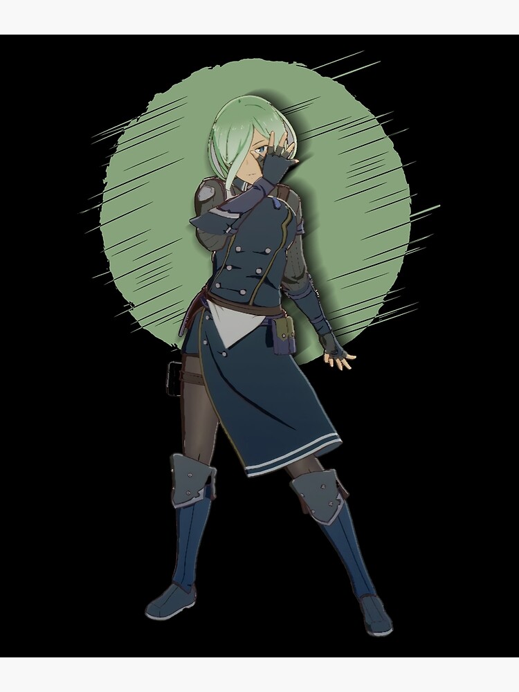 "Spell Caster character anime game Blue beautiful" Poster for Sale by ...