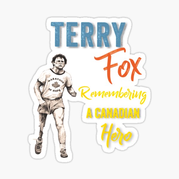 "Ontario Terry Boys Girls Terry Fox Gifts For Music Fans" Sticker for ...