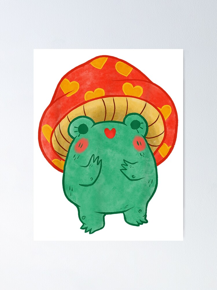 "Cottagecore Frog " Poster for Sale by FreddyRyan | Redbubble