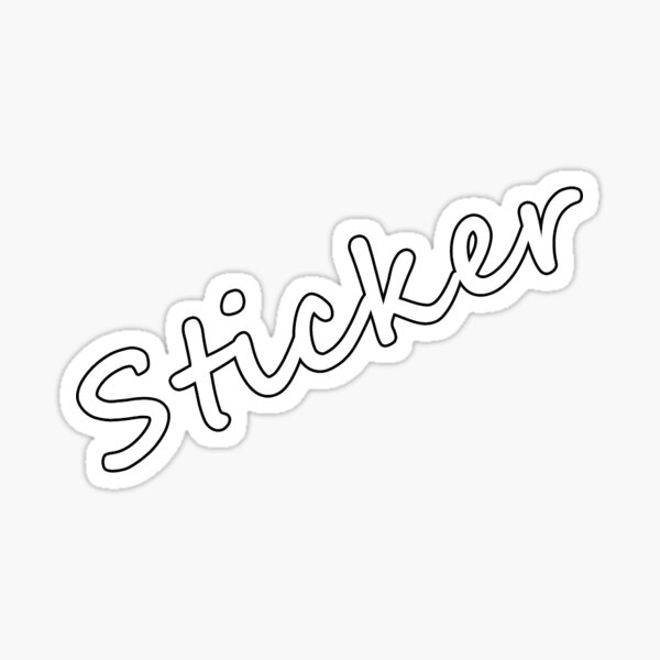 "sdf" Sticker for Sale by TDub321 | Redbubble