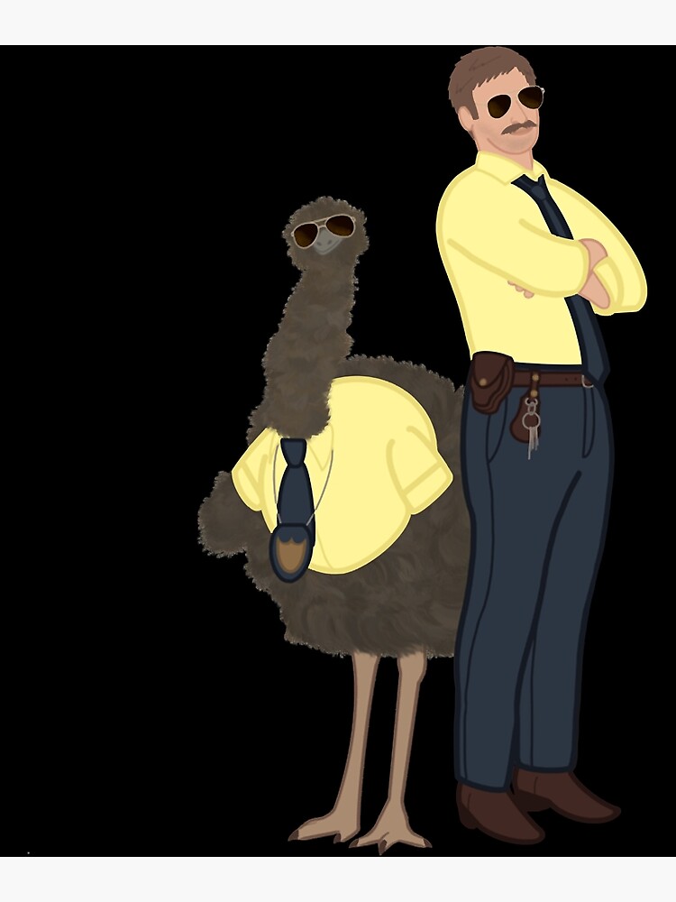 "Insurance Emu " Poster for Sale by JamieLynnCox | Redbubble