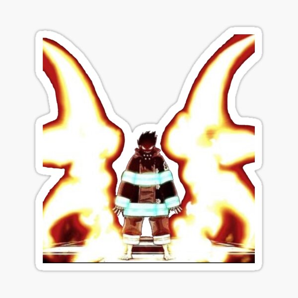 "Shinra Latom" Sticker by Jhernandxz | Redbubble