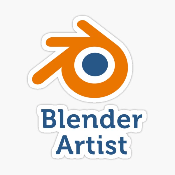 "Blender Artist" Sticker for Sale by altohamy | Redbubble