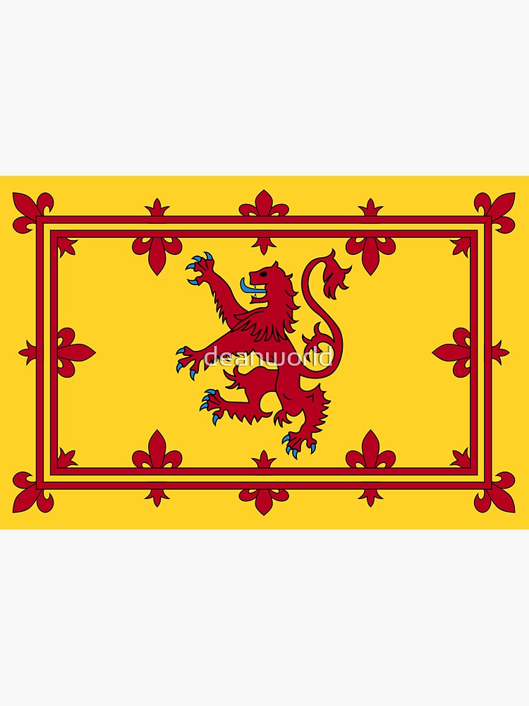 "Royal Standard of Scotland" Sticker for Sale by deanworld | Redbubble
