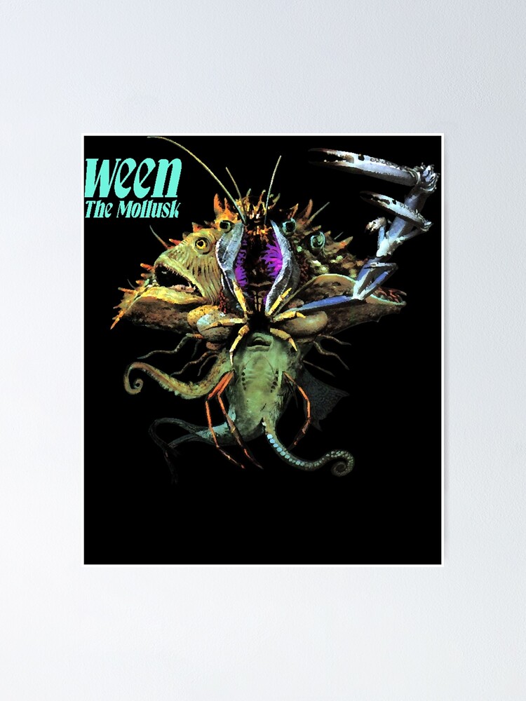 "Ween The Mollusk Essential " Poster for Sale by bonitalndiane | Redbubble