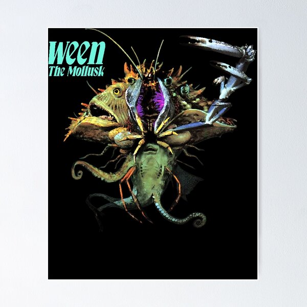 "Ween The Mollusk Essential " Poster for Sale by bonitalndiane | Redbubble