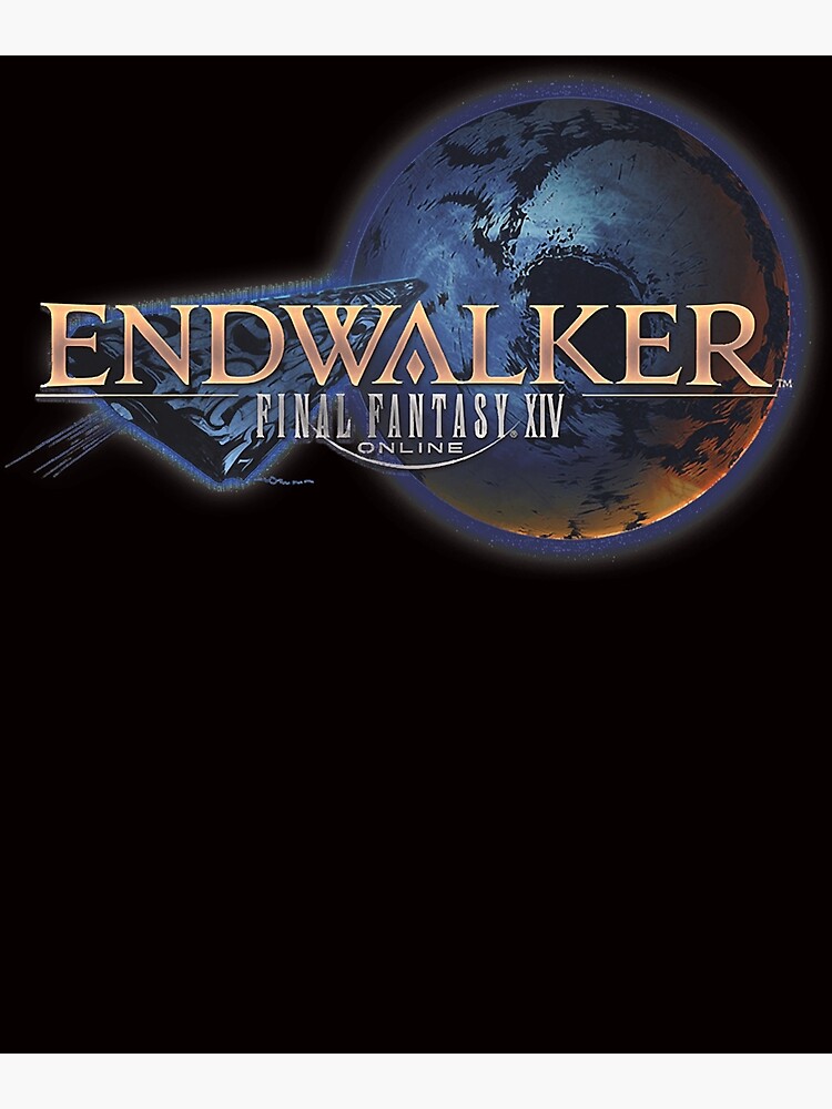 "Final Fantasy XIV Endwalker Classic" Poster by rachelmack0 | Redbubble