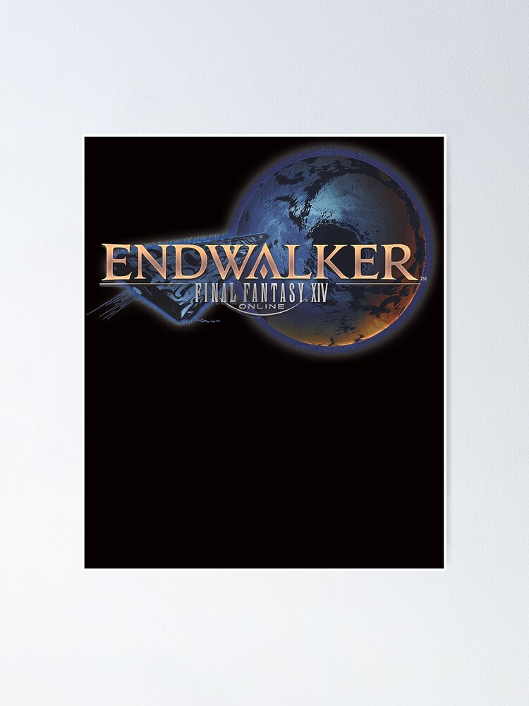 "Final Fantasy XIV Endwalker Classic" Poster by rachelmack0 | Redbubble