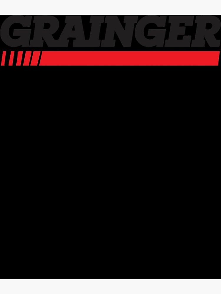 Póster «Los más vendidos Mercancía esencial del logotipo de Grainger ...