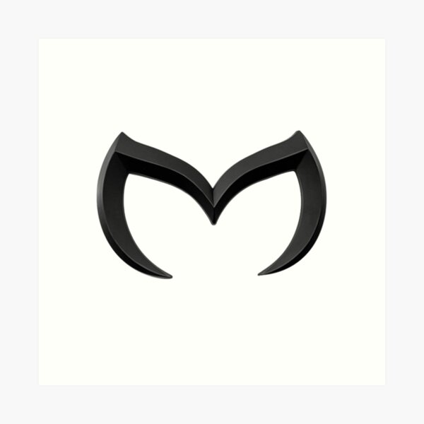 "Mazda Devil Logo" Art Print for Sale by FLYCRAYON | Redbubble