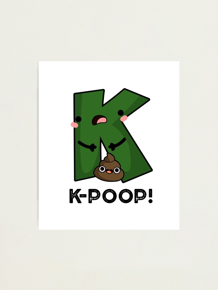 Lámina fotográfica «K-poop Cute K-pop Poo Pun» de punnybone | Redbubble