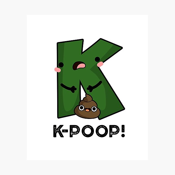 Lámina fotográfica «K-poop Cute K-pop Poo Pun» de punnybone | Redbubble