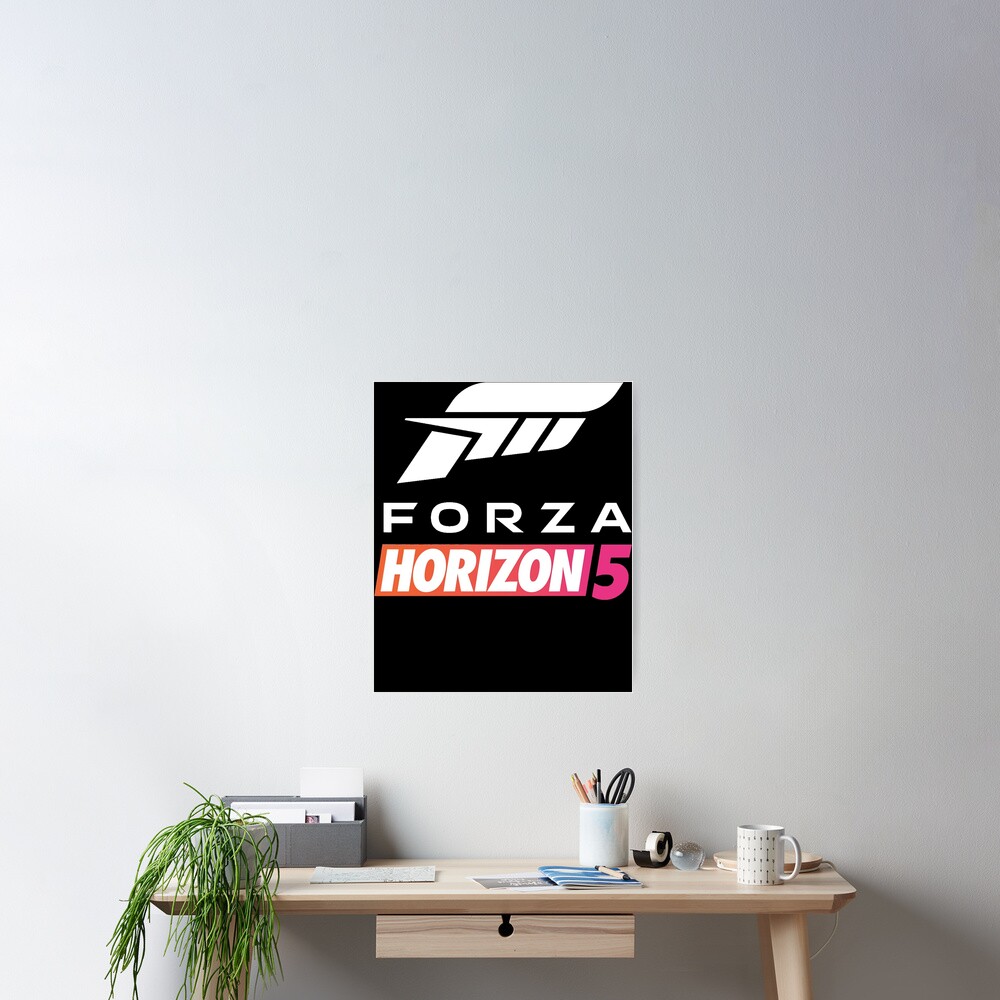 "Forza Horizon 5 Logo White True 4k Premium" Poster for Sale by ...