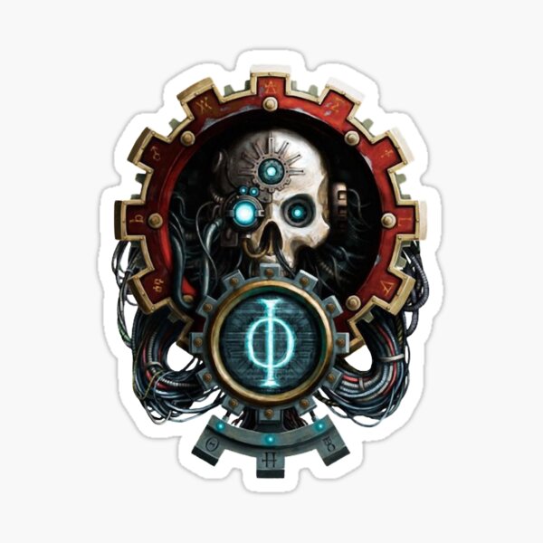 "adeptus mechanicus Classic T-Shirt" Sticker for Sale by LuisSalazar ...