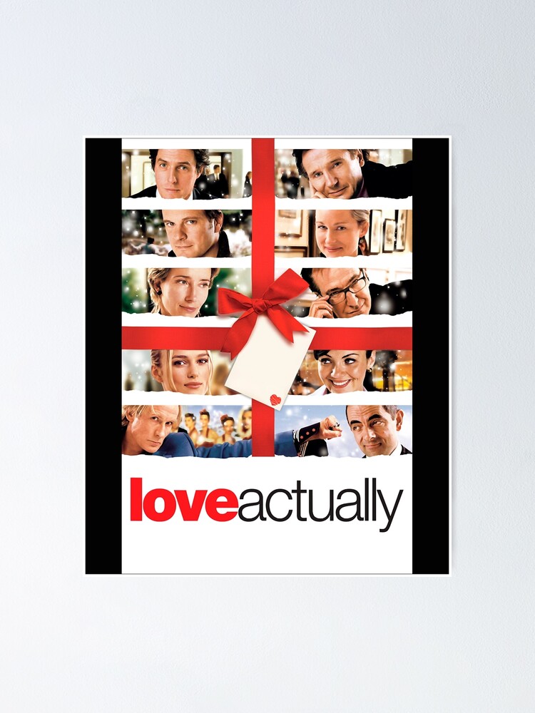"Love Actually" Poster for Sale by RosarioEspinoza | Redbubble