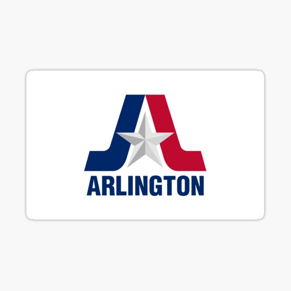 "Flag of Arlington, Texas USA" Sticker by mo91 | Redbubble