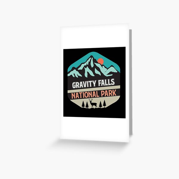 "Gravity falls National Park" Greeting Card for Sale by Us-nature ...