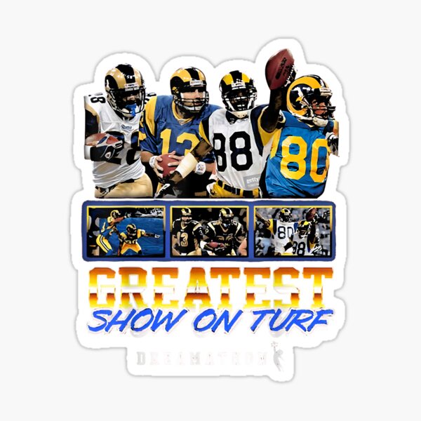 "Greatest Show on Turf Coaching Football America" Sticker for Sale by ...
