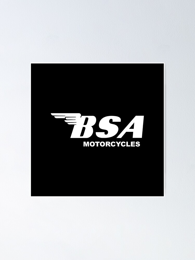 "BEST SELLER - BSA Motorcycles Merchandise" Poster for Sale by ...