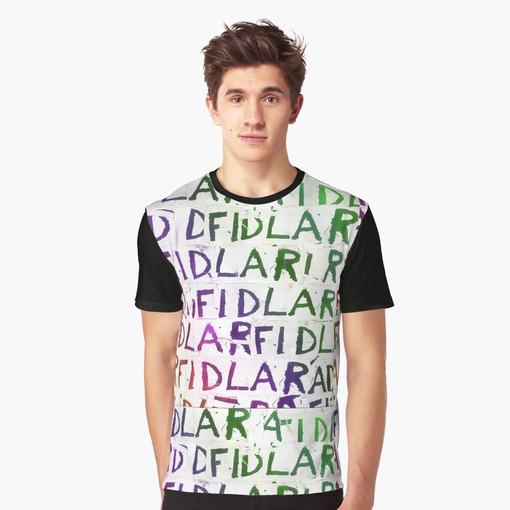 "Fidlar T Shirts Graphic T-Shirt.png" Sticker for Sale by ...